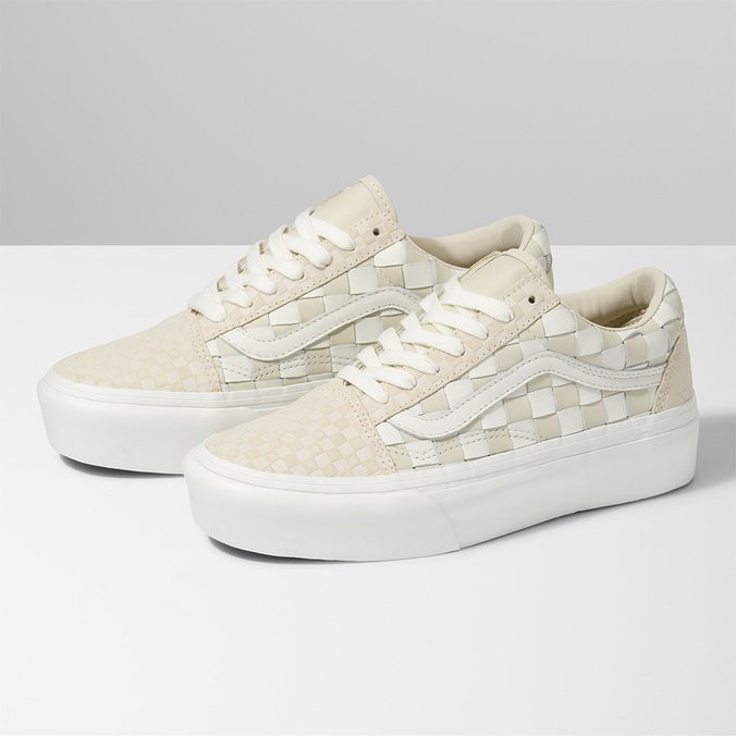 TÊNIS OLD SKOOL PLATFORM VANS X WOVEN CHECKERBOARD | Menor preço com cupom